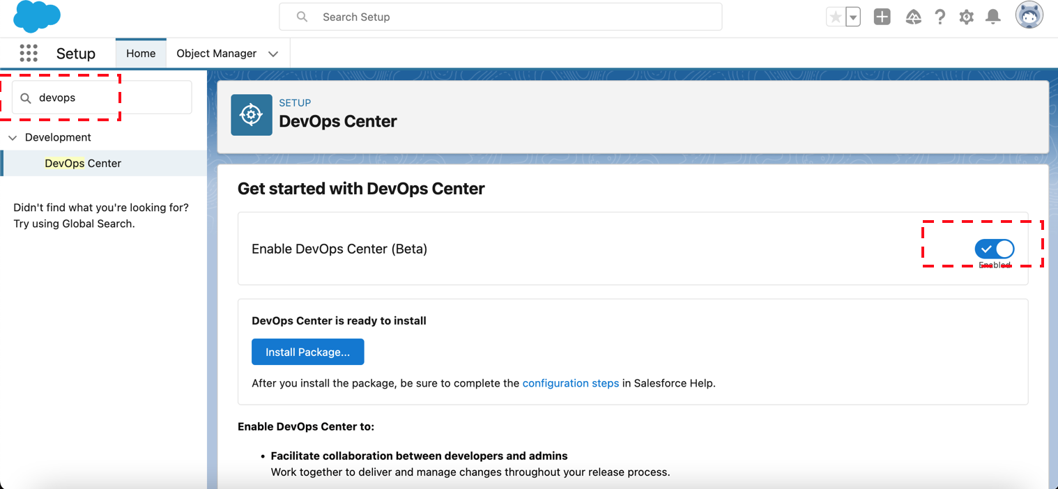 Setup Salesforce Devops Center Beta Part 1 App And Permissions